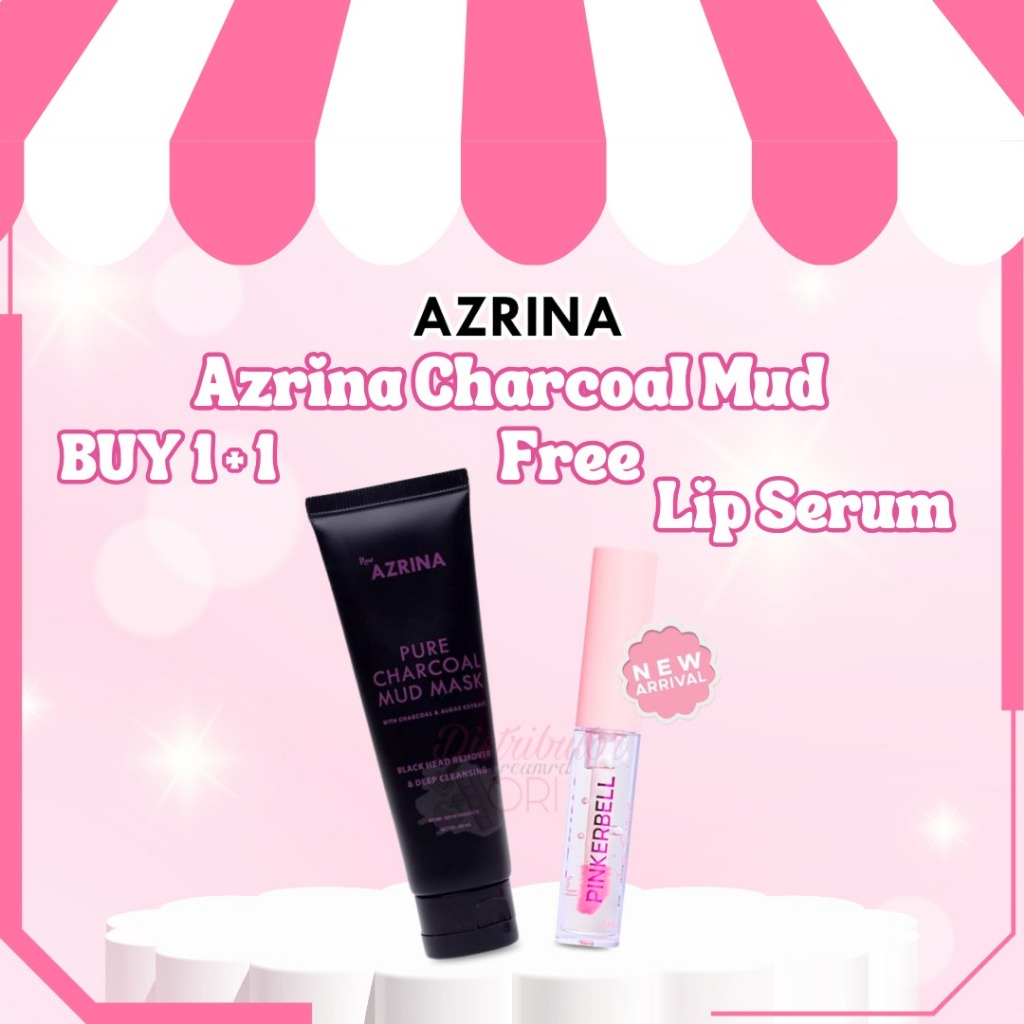 Jual Azrina Pure Charcoal Mud Mask / masker | Shopee Indonesia