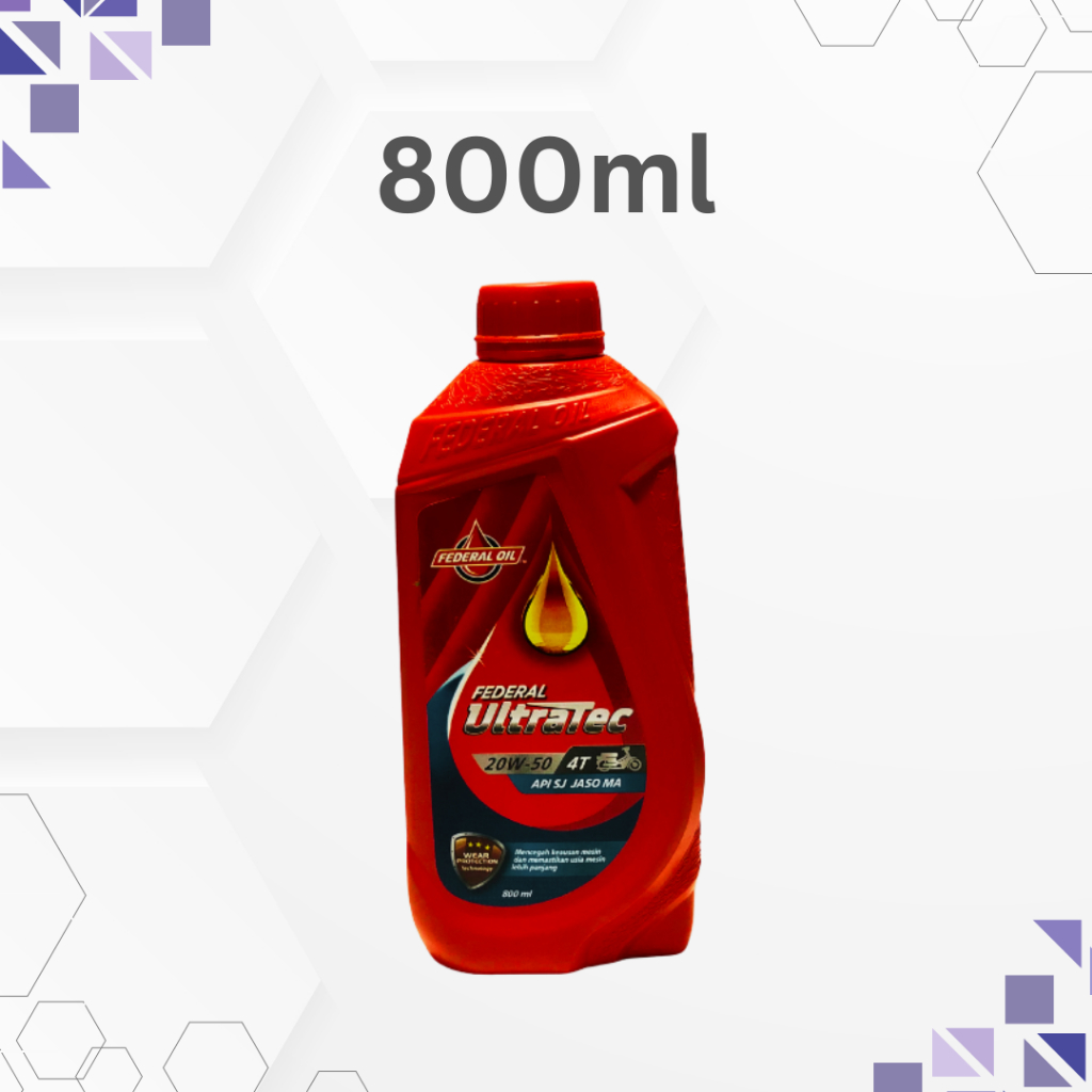 Jual FEDERAL ULTRATEC OIL 800ML | Shopee Indonesia