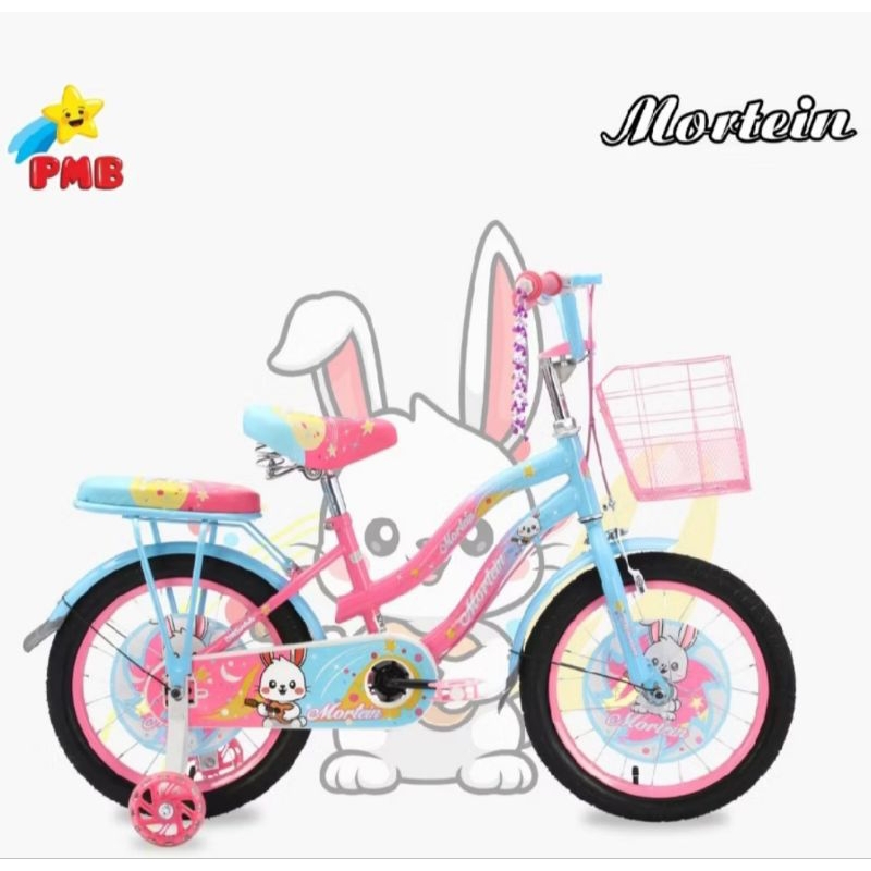 Jual Sepeda anak roda empat Mortein MN 4.0 mini little rabbit PMB 12/16 ...