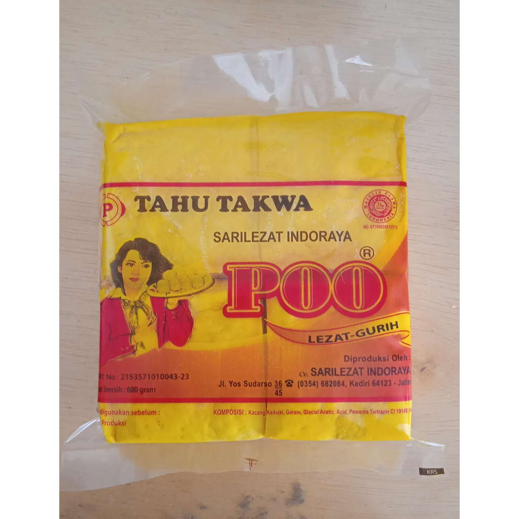 Jual POO Tahu Takwa Kuning Khas Kediri | Shopee Indonesia