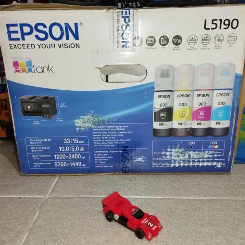 Jual Printer Epson L5190 WiFi All In One Ink Tank Mesin Cetak | Shopee ...