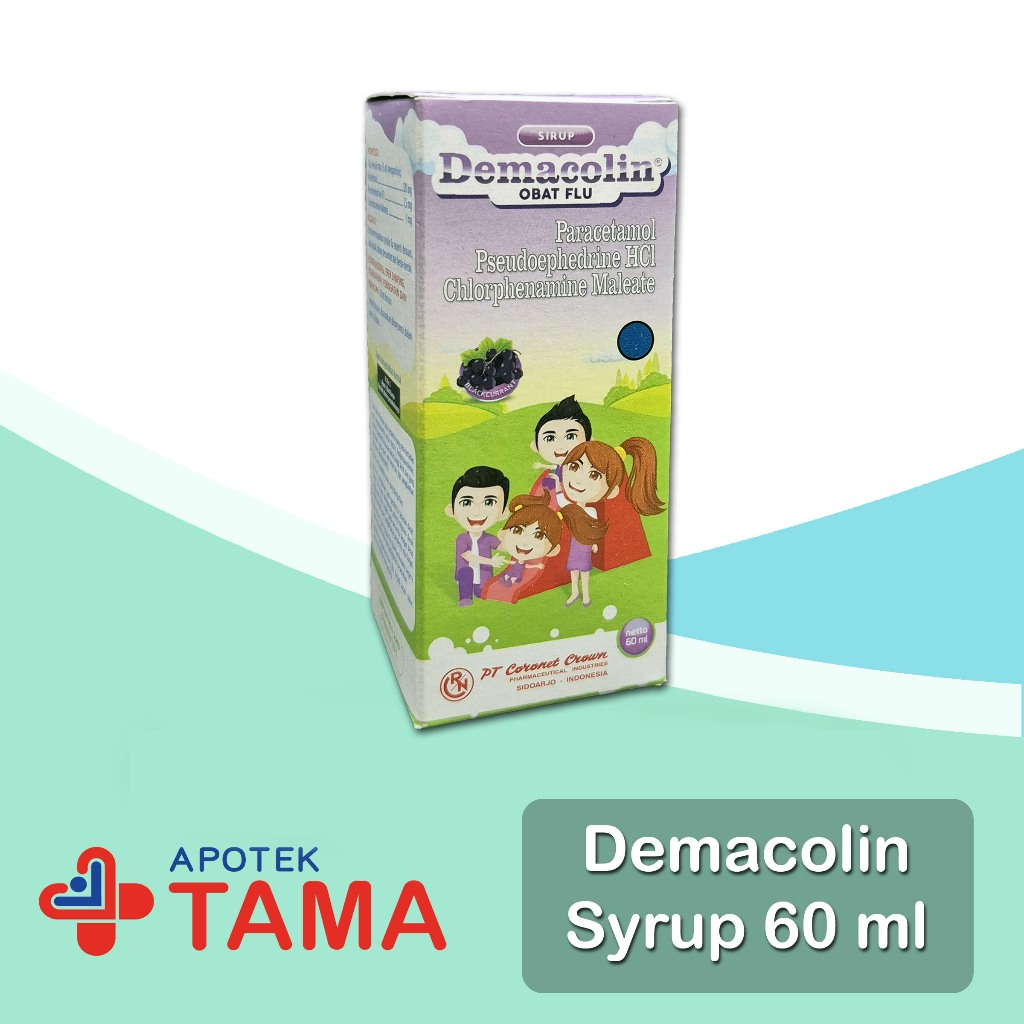 Jual Demacolin Syrup 60 ml | Shopee Indonesia