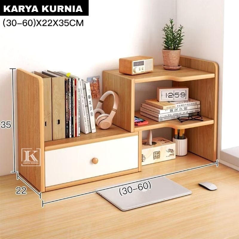Jual Rak Serbaguna/Rak buku/Rak Minimalis/Rak Estetik Model KRY ...