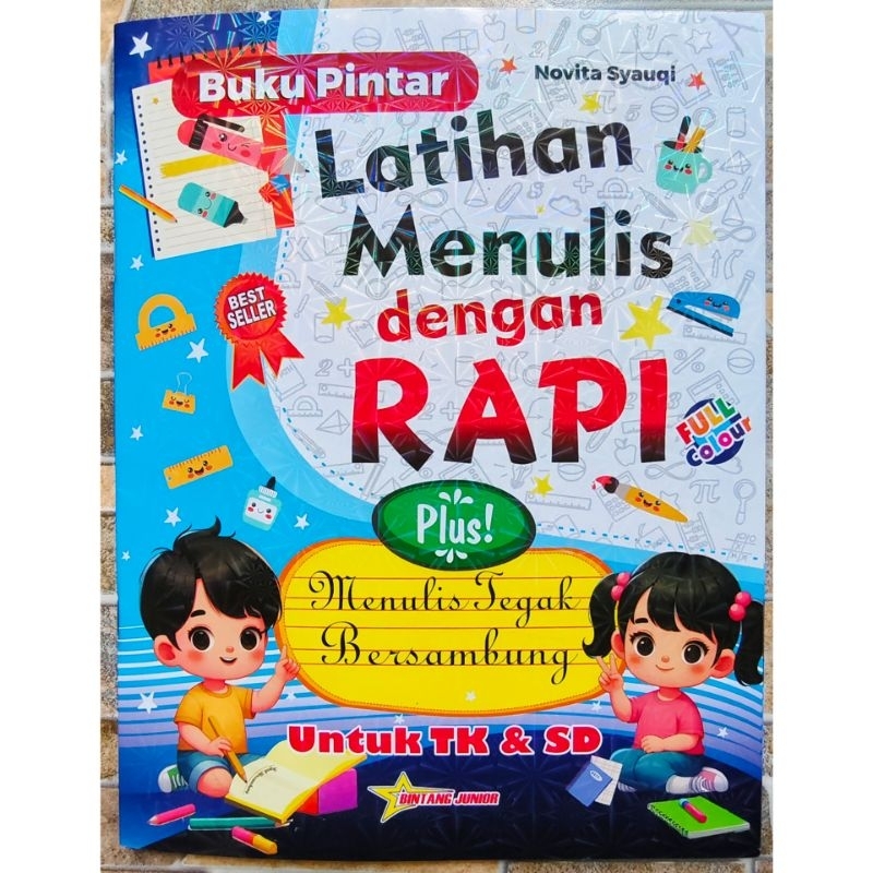 Jual Buku Pintar Latihan Menulis Rapi Plus Tegak Bersambung BJ | Shopee ...