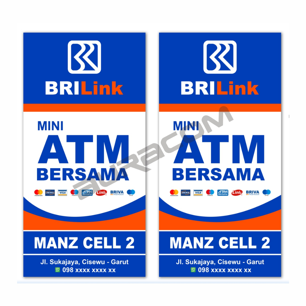 Jual PLANG NAMA AGEN BRILINK CUSTOM, PAPAN NAMA AGEN BRILINK, PLANG ...