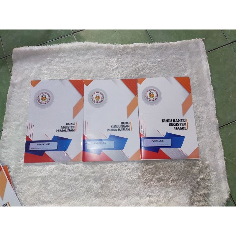Jual PAKET HEMAT 3 BUKU ( KUNJUNGANPASIEN, REG BANTU HAMIL, PERSALINAN ...