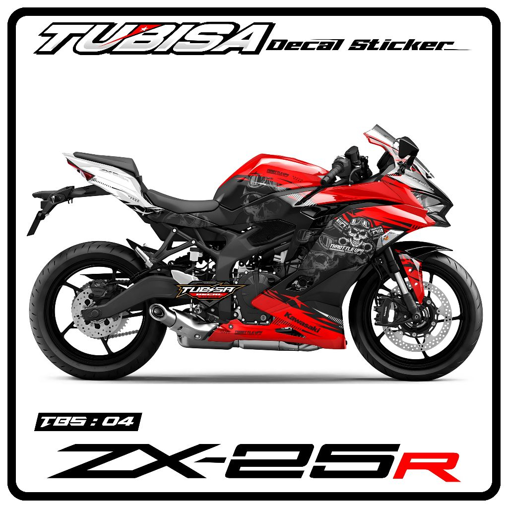Jual Decal Stiker Striping Full Body NINJA ZX-25 R Premium Racing. TBS ...