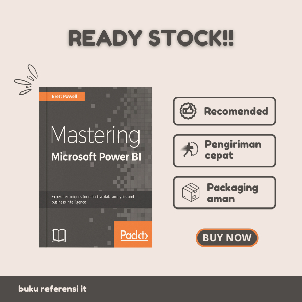 Jual Brett Powell - Mastering Microsoft Power BI | Shopee Indonesia