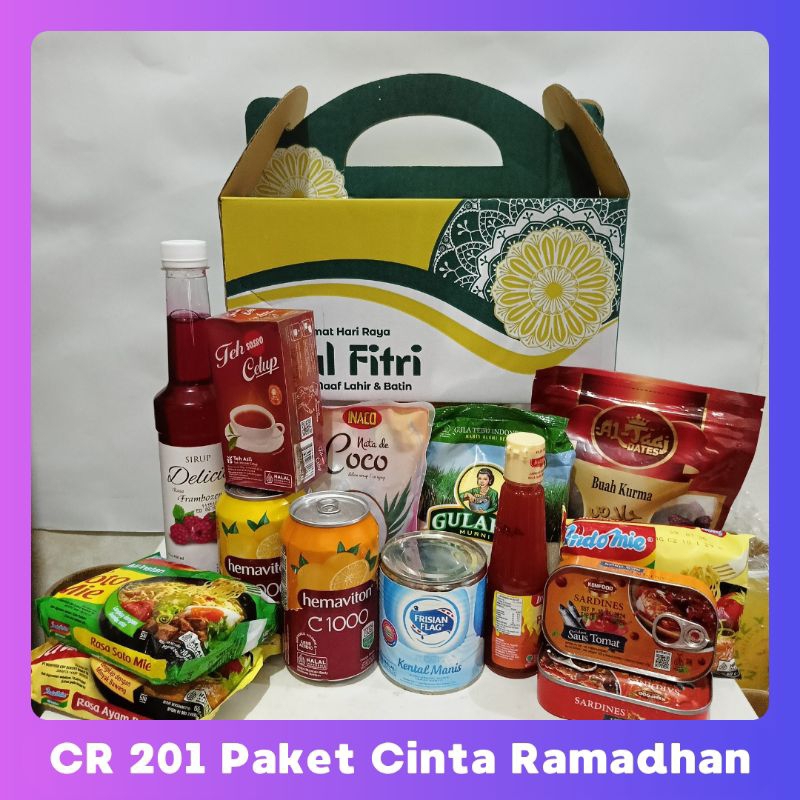 Jual Paket Cinta Ramadhan CR-201 Spesial Parcel Ramadan/ Parcel Lebaran ...