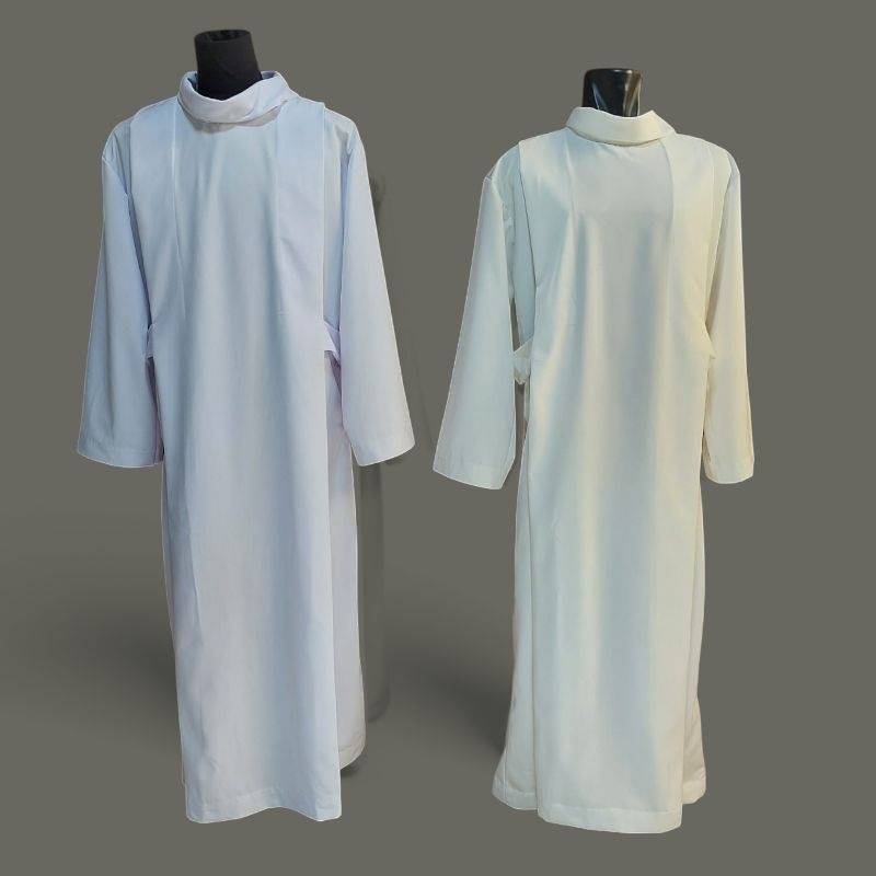 Jual Alba Imam Romo Diakon Katolik/ Alba / Kasula Imam Katolik | Shopee ...
