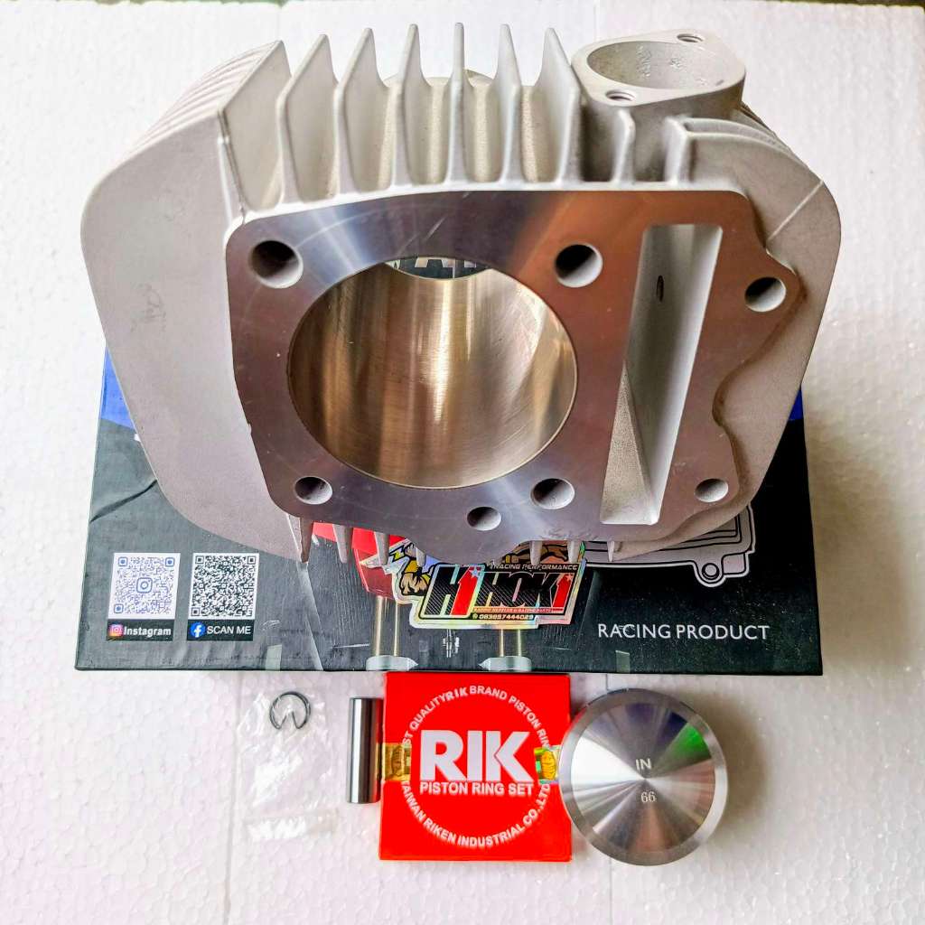 Jual ATAKA RACING Blok Bore Up CERAMIC KPH supra X 125 kharisma 66MM ...