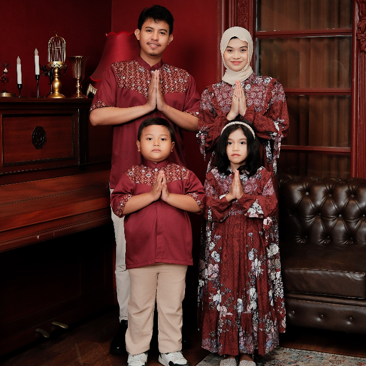 Jual AIFY ETNIC COUPLE SET IED SERIES I BAJU LEBARAN KELUARGA I ...