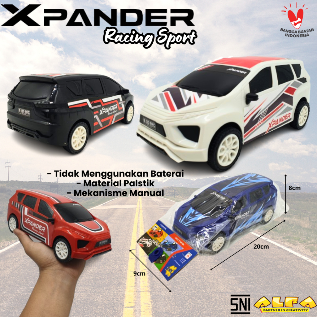 Jual Toko Mainan ALFA Mobil Expander Racing Sport RKC02171-3 | Shopee ...