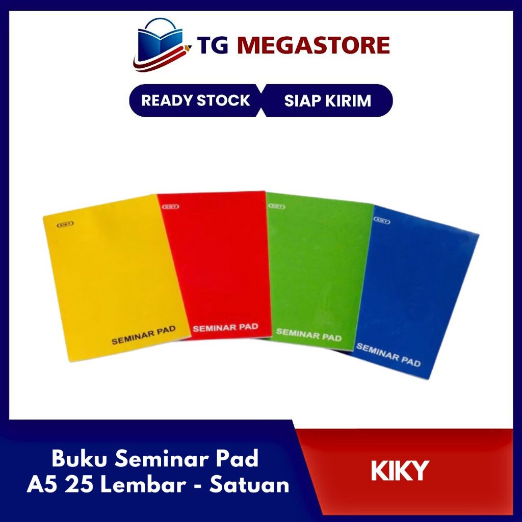 Jual Buku Seminar Pad / Notepad Kiky A5 25 Lembar | Shopee Indonesia