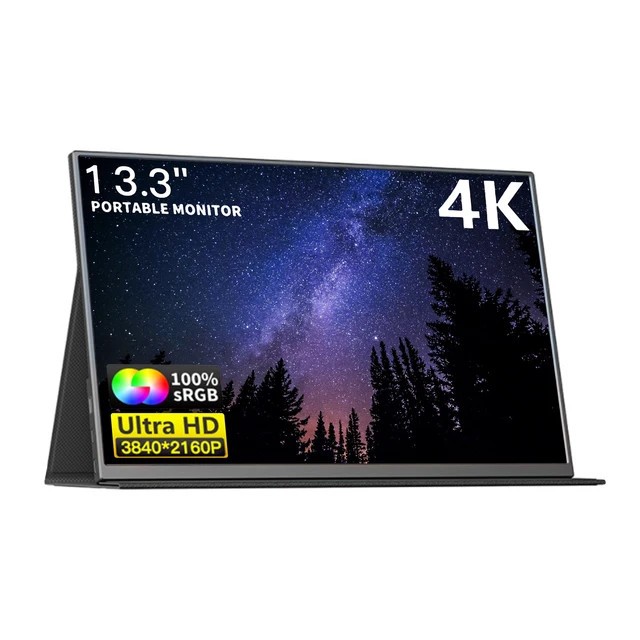 Jual Monitor portabel 13.3 inch LCD LED Small Monitors 4K 3840*2160P ...