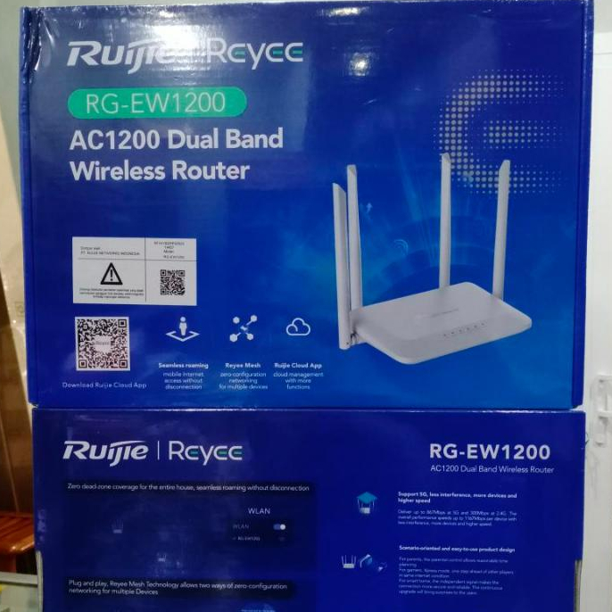 Jual RUIJIE REYEE RG-EW1200 1200M Dual-band Wireless Router | Shopee ...