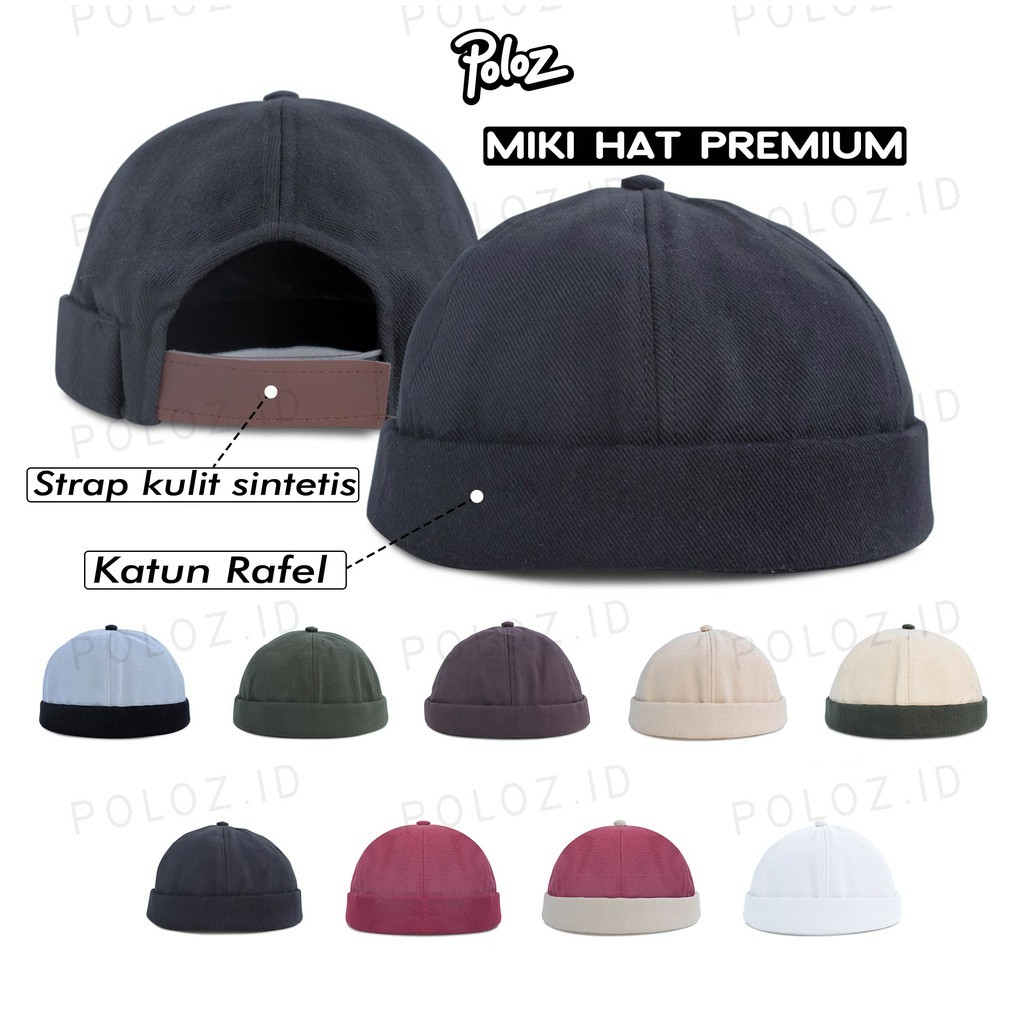 Jual Topi Miki Hat Bahan Drill Miki Hat UAS Peci Dewasa MIki Hat Anak ...