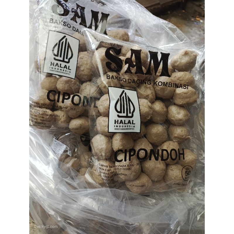 Jual Bakso SAM bakso kombinasi 50 butir, enak, gurih (halal) | Shopee ...