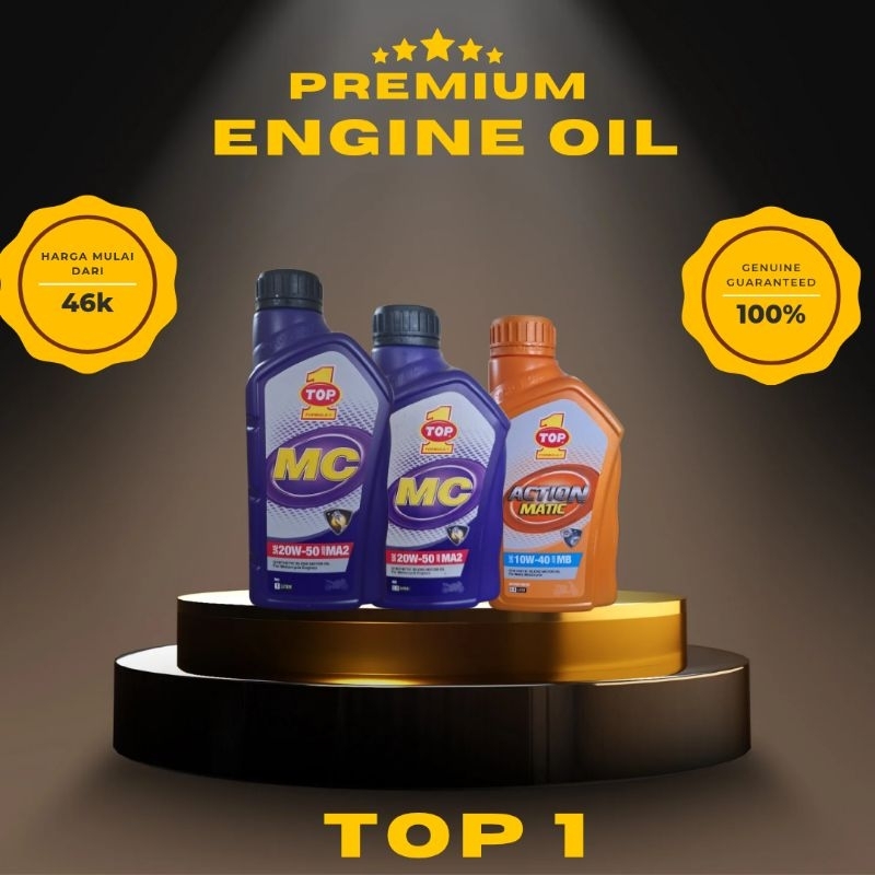 Jual Oli Top 1 MC & Matic All Varian 100% Original | Shopee Indonesia