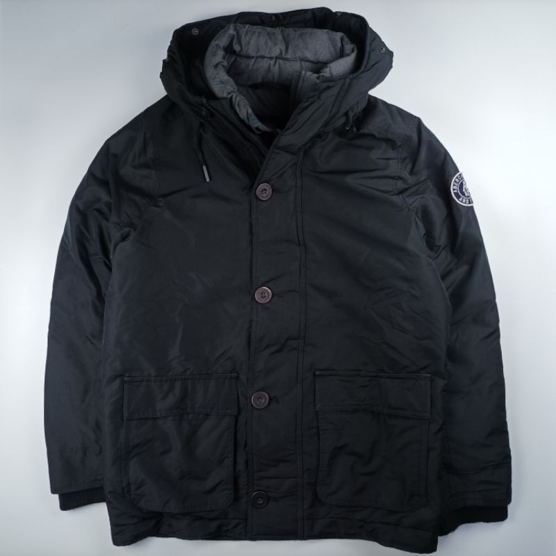 Jual Abercrombie Puffer winter parka size XL 311024J | Shopee Indonesia