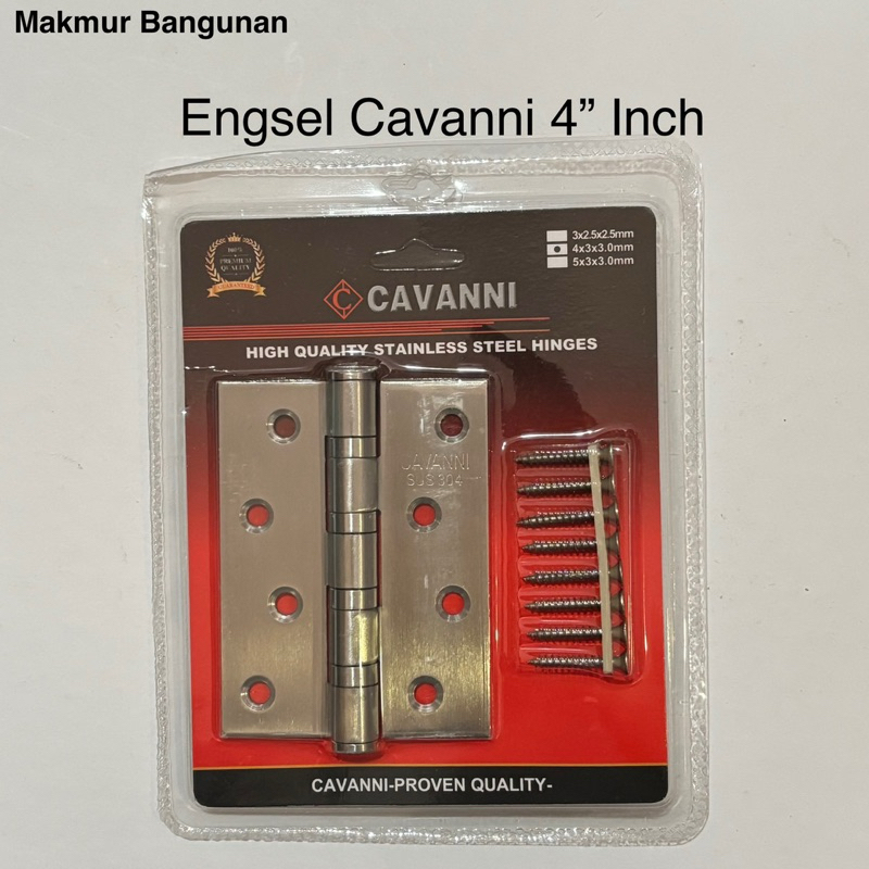 Jual Engsel Pintu Jendela Cavanni 4” Inch | Cavanni Stainless Steel ...