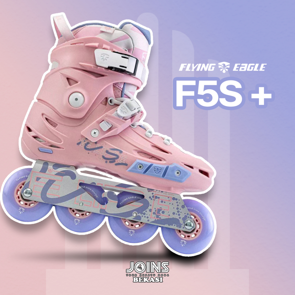 Jual Sepatu Roda Inline Skate Flying Eagle F5S+ Eclipse Pink | Shopee Indonesia