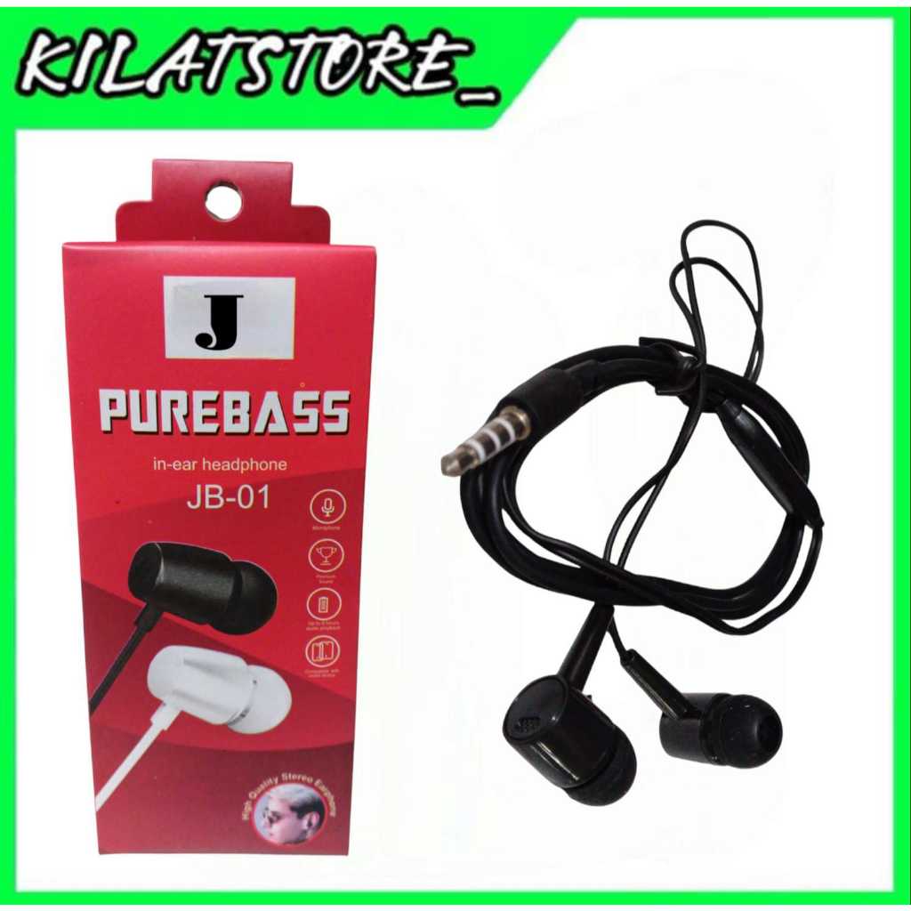 Jual Hf Headset J B L JB-01/29 Pure Bass | Shopee Indonesia