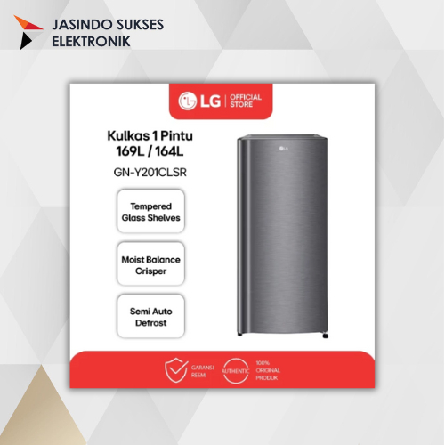 Jual LEMARI ES LG GN-Y201CL 1 PINTU | Shopee Indonesia