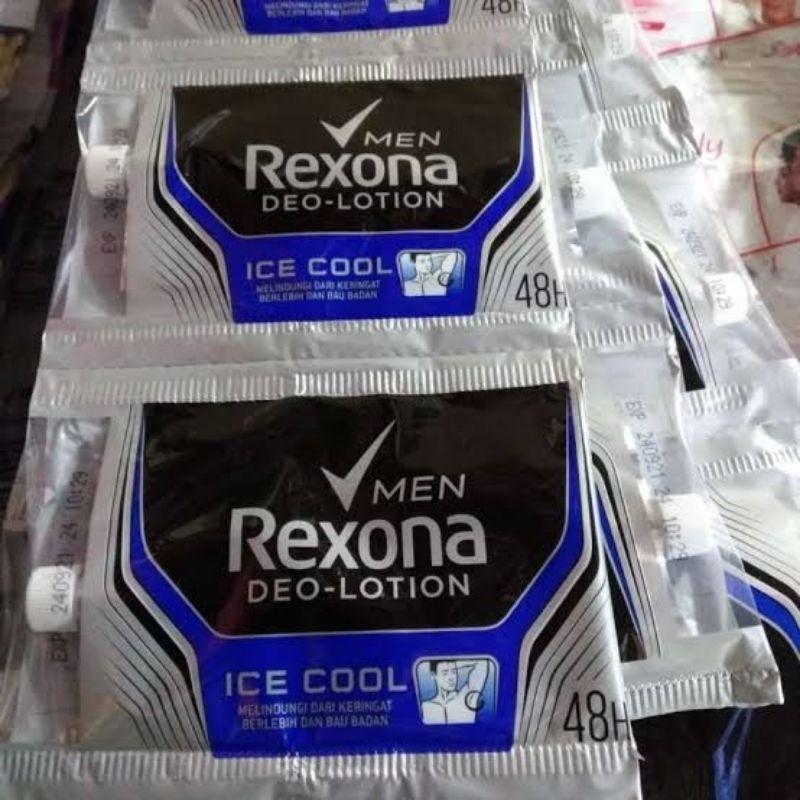Jual ROMO!! 12 SACHET X 9GRAM REXONA DEO LOTION - REXONA MEN - REXONA ...