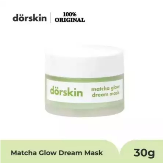 Jual Dorskin Matcha Glow Dream Mask Moisturizer - 2in1 Pelembap dan ...