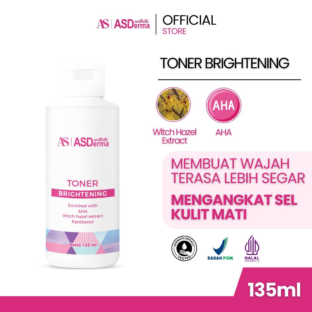 Jual Asderma Aesthetic Toner Brightening 135ML | Shopee Indonesia