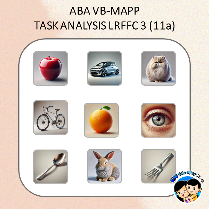 Jual Kartu Belajar ABA-VB Task Analysis LRFFC Level 3 (11a) | Shopee ...