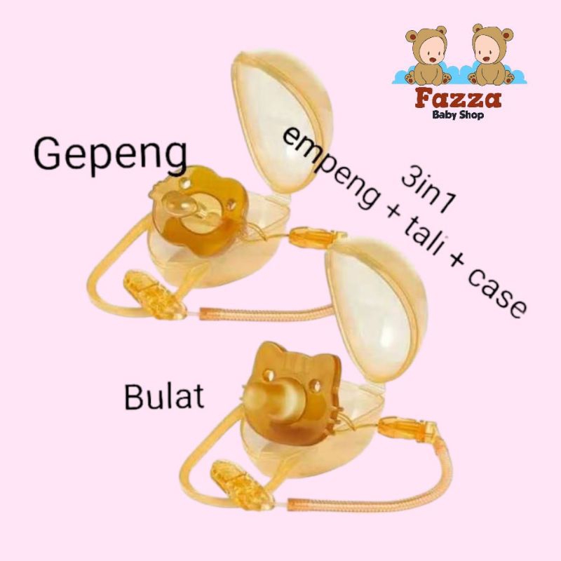 Jual Empeng bayi +rantai dan kotak penyimpanan kompeng bayi baby ...