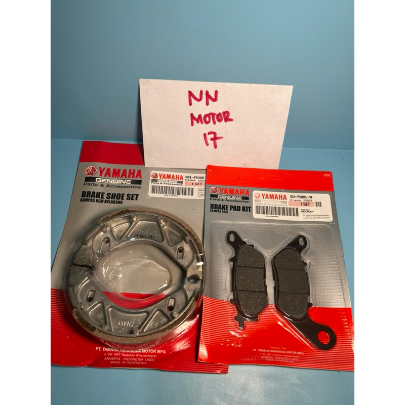 Jual DISPED KAMPAS REM SET DEPAN BELAKANG MOTOR YAMAHA VEGA ZR JUPITER MX VIXION LED VIXION NEW ...