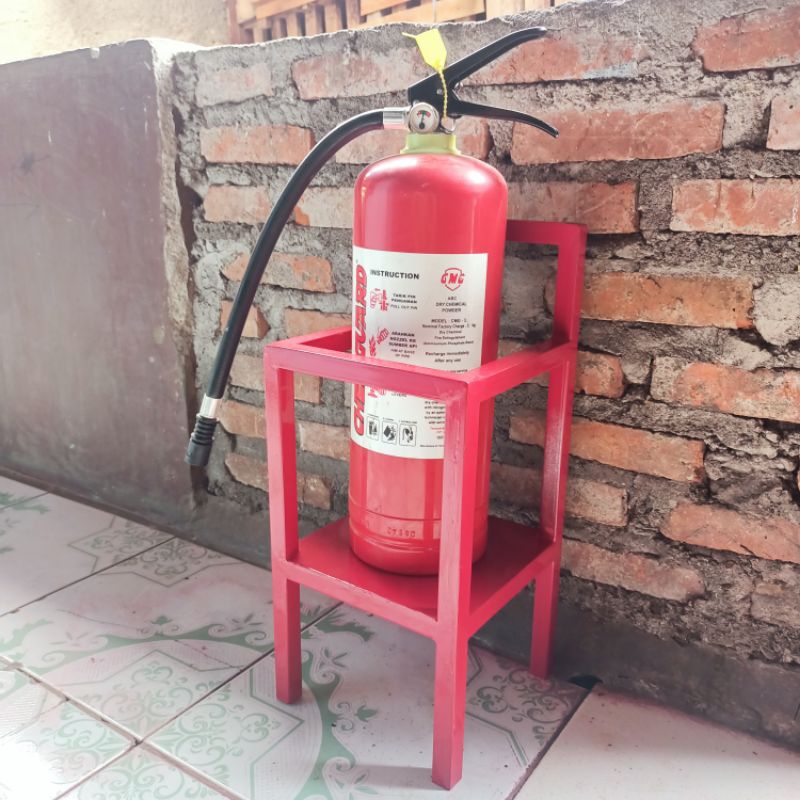 Jual Tempat Dudukan APAR 6-9 kg Ukuran 25 x 25 x 45 Rak Besi Tatakan ...