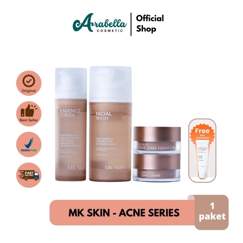 Jual MK SKIN - Paket Wajah Acne Original | Shopee Indonesia