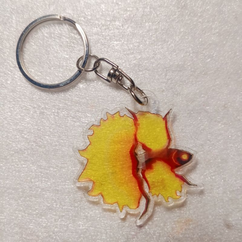 Jual ganci TRANSPARAN akrilik Fisch Burnt Betta Ashfall event Limited ...