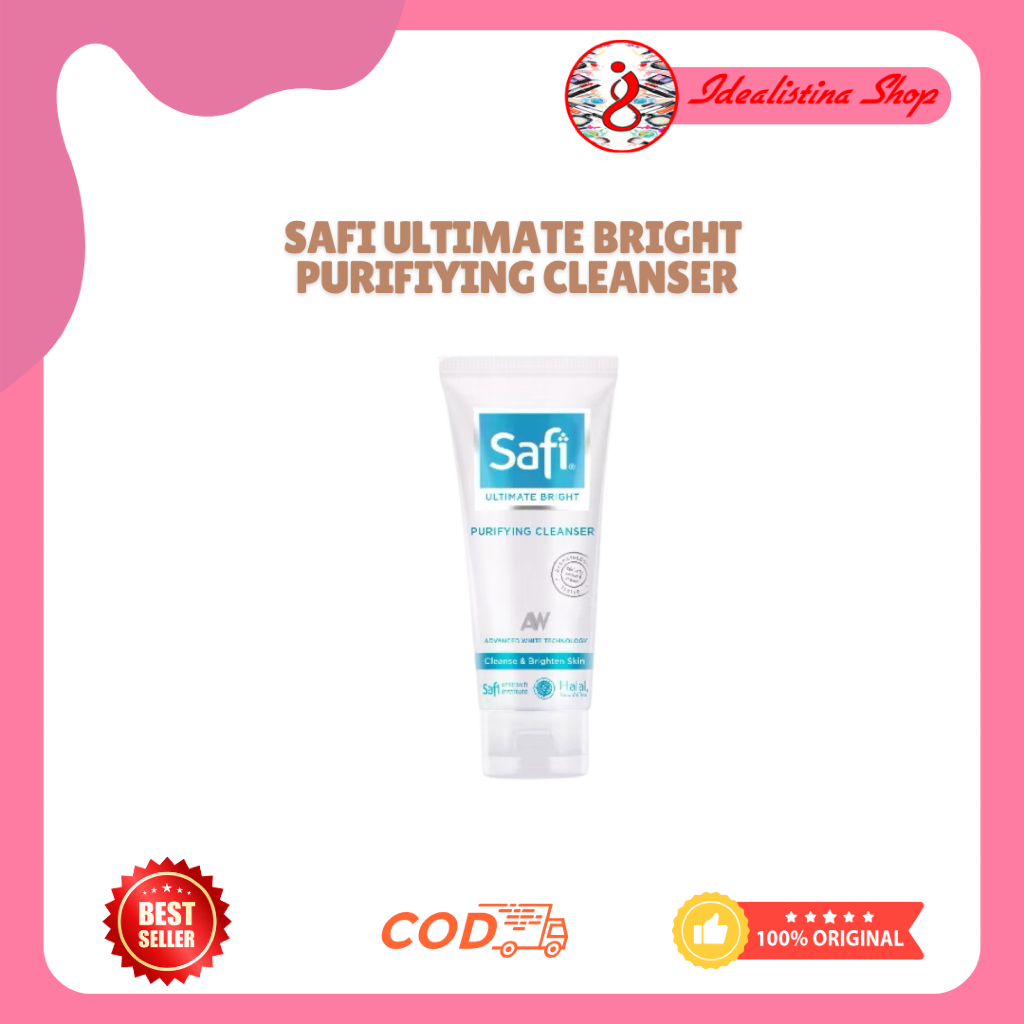 Jual Safi Ultimate Bright Purifying Cleanser | Shopee Indonesia
