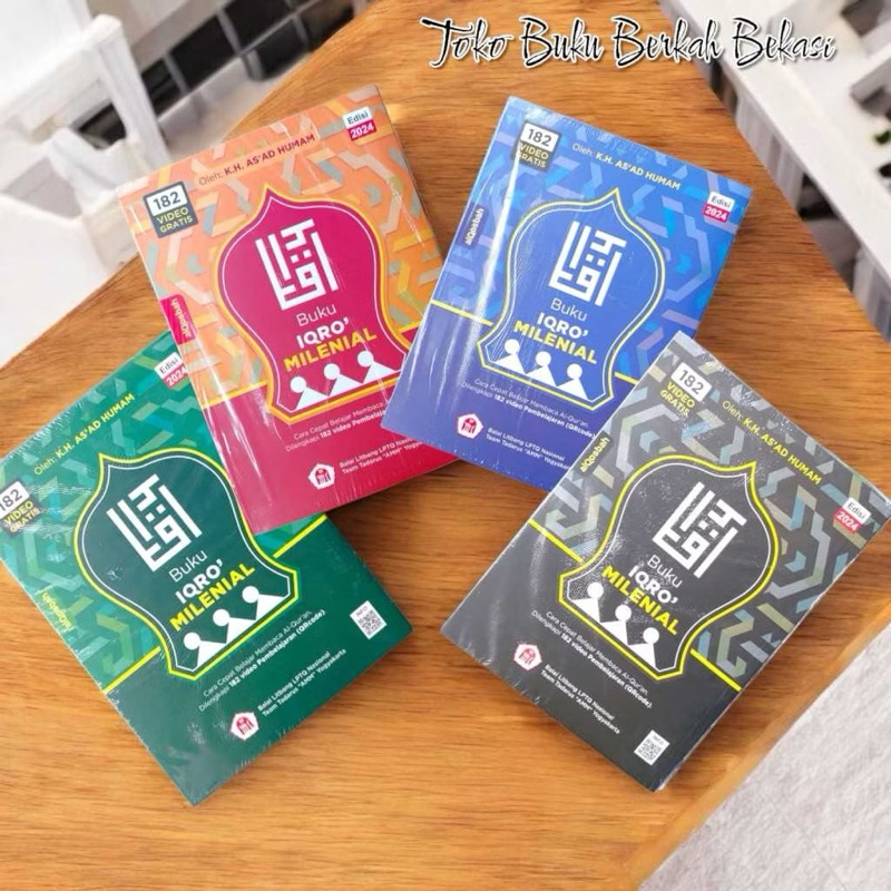 Jual Buku Iqro Milenial QR Code Edisi 2024 / Cara Cepat Membaca Alquran ...