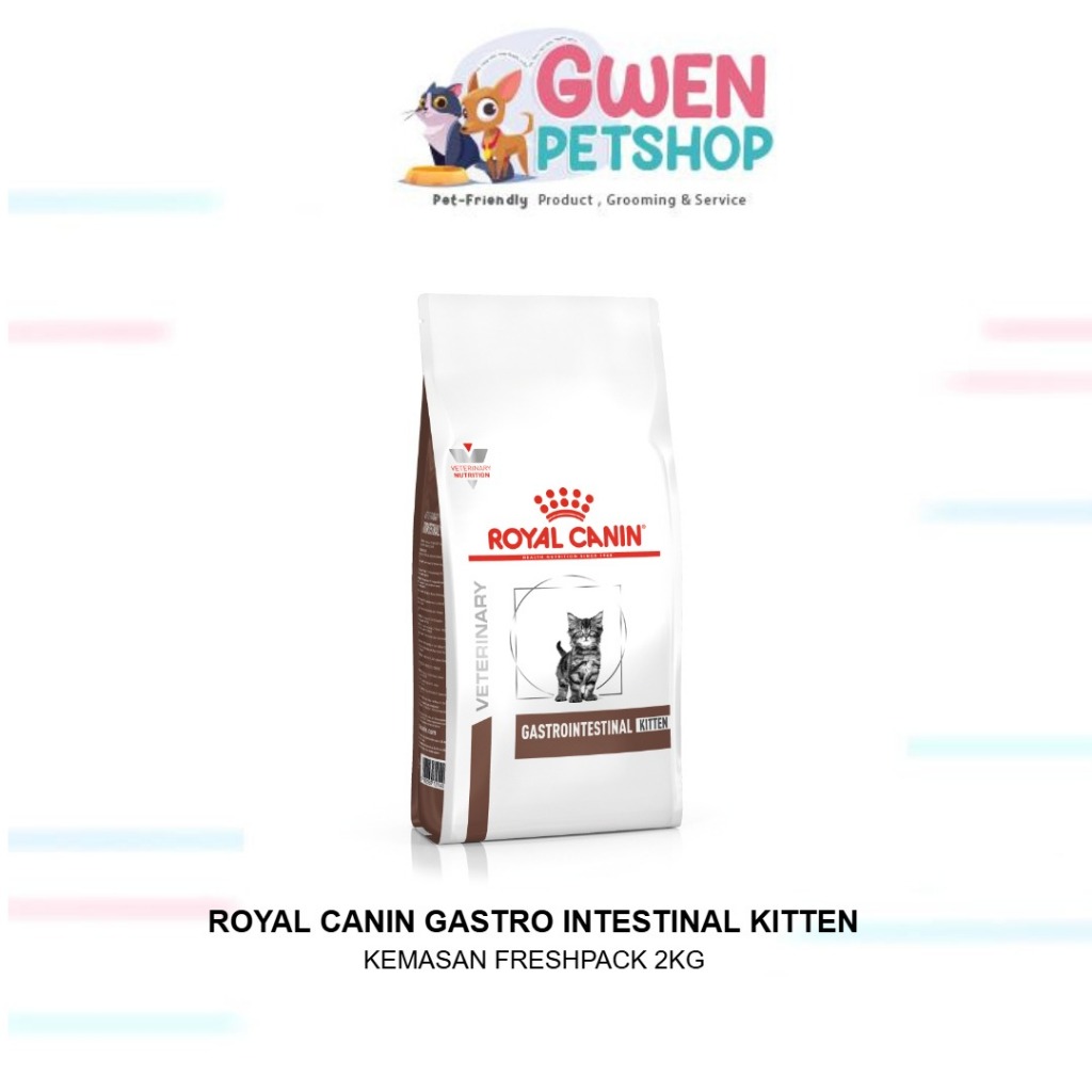 Jual ROYAL CANIN GASTRO INTESTINAL KITTEN 2KG FRESHPACK | Shopee Indonesia