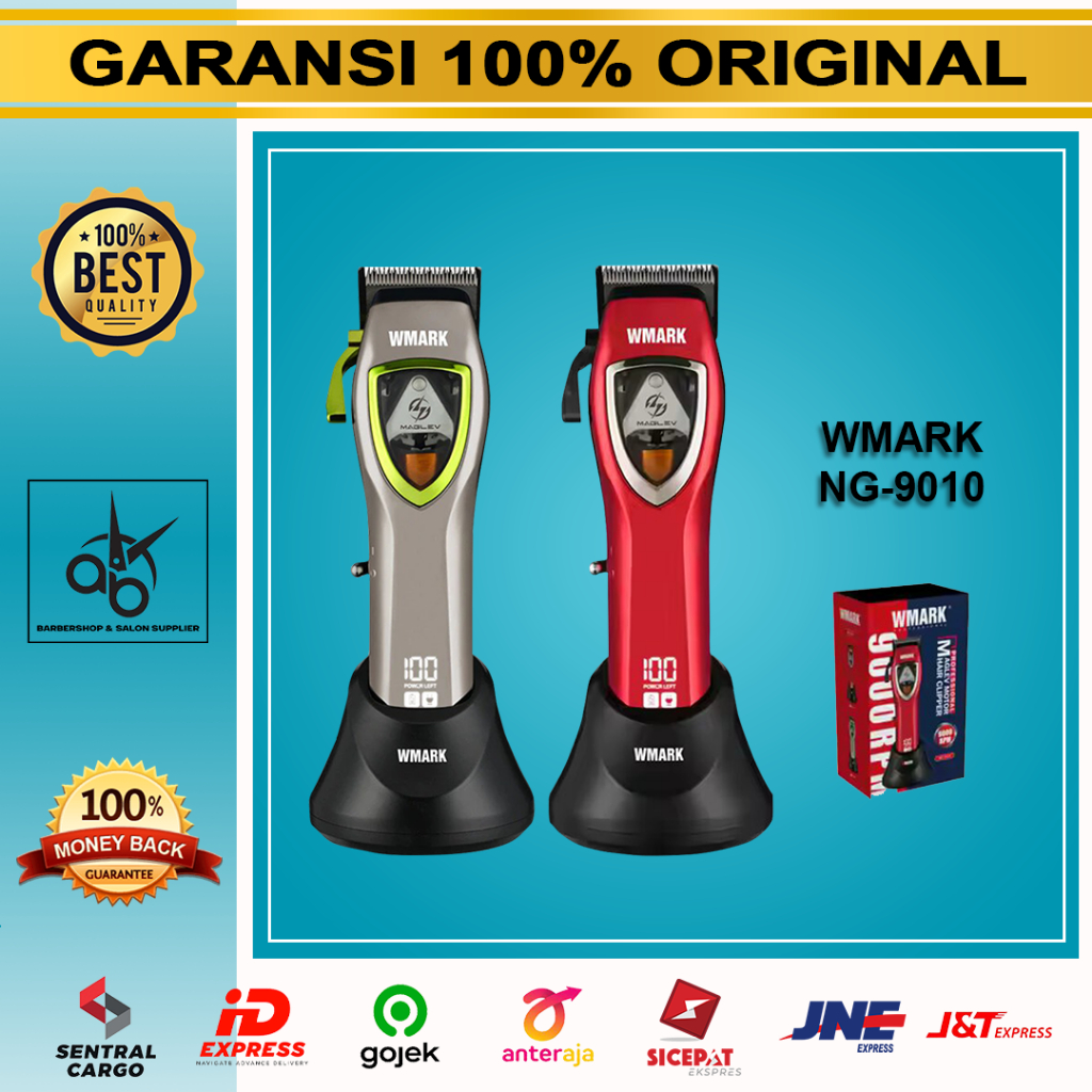 Jual WMARK NG-9010 Hair Clipper Alat Cukur Pangkas Rambut 9000 Rpm Barbershop Original | Shopee ...