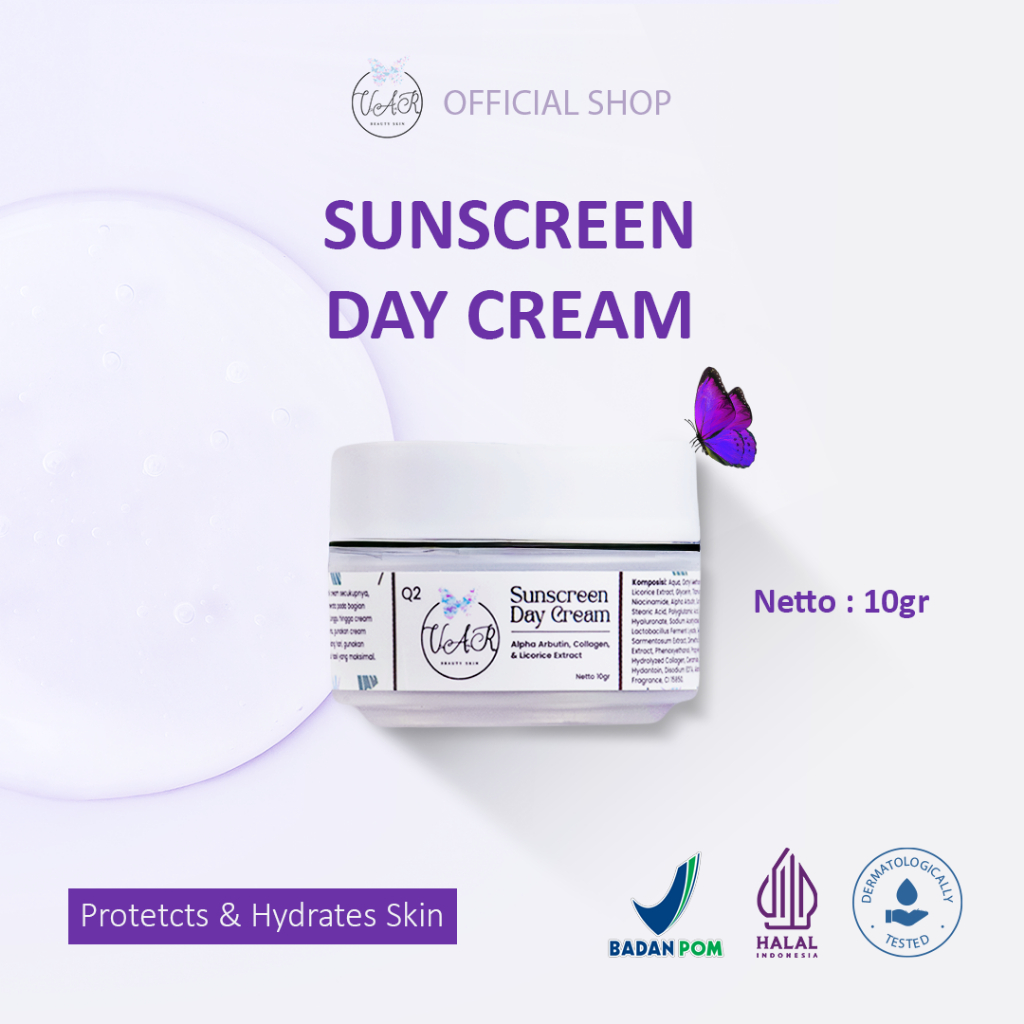 Jual VAR Beauty SKIN - Day Cream 10gr | Protect & Hydrates Skin ...