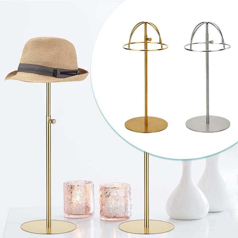 Jual Dudukan Topi Display Adjustable Tempat Topi 33-60cm Stand Display ...