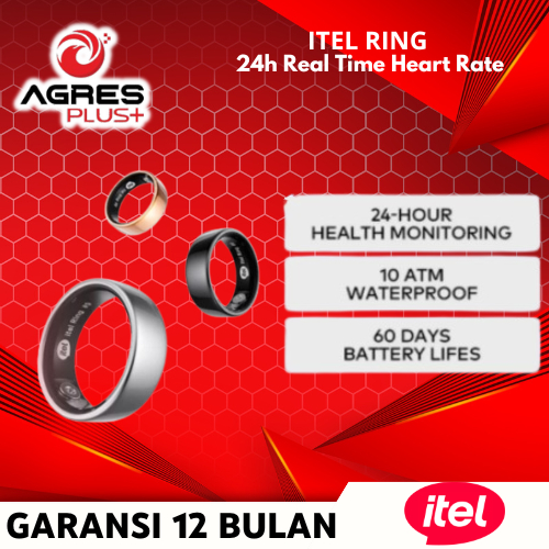 Jual itel Ring 24h Real Time Heart Rate /Blood Oxygen Testing / Sleep ...