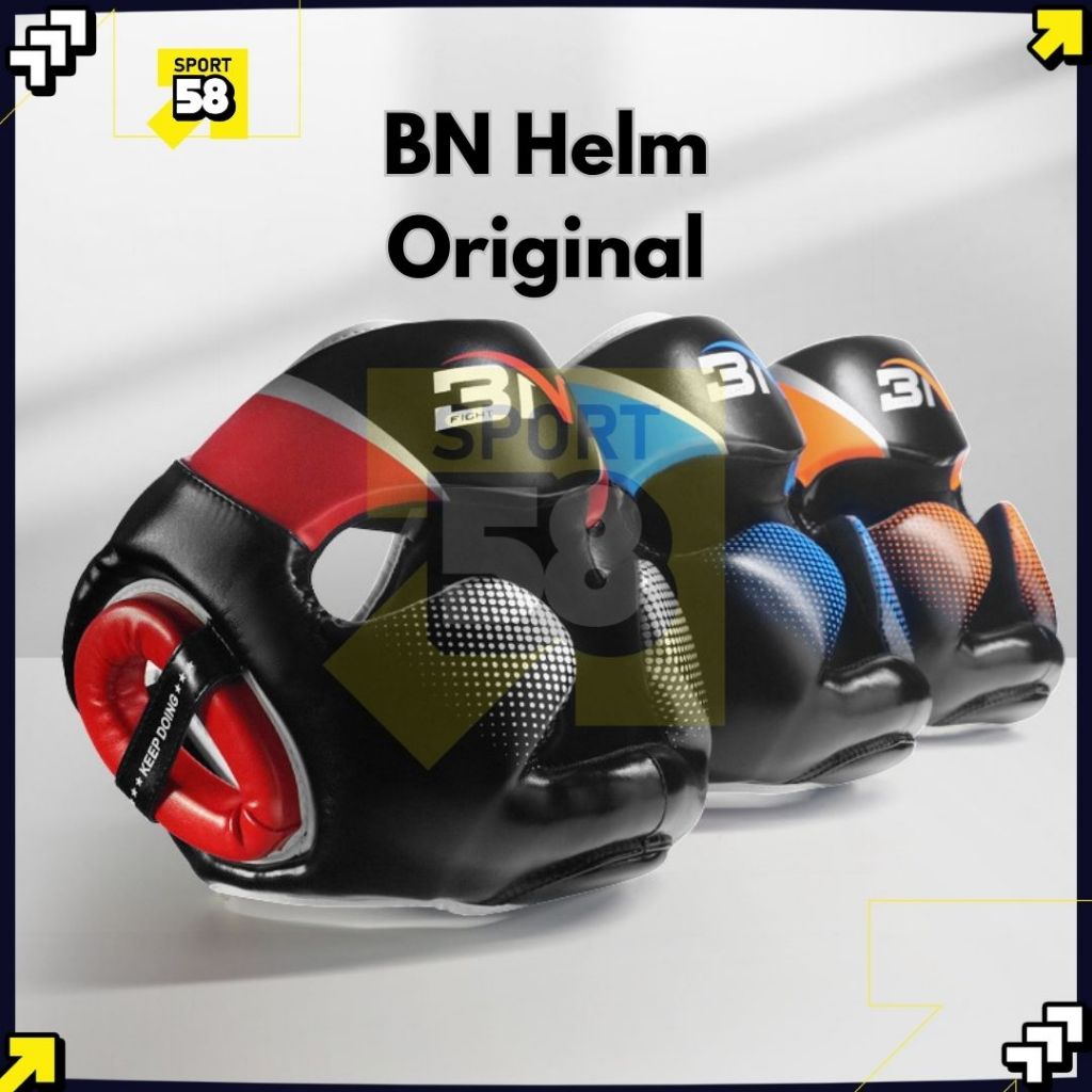 Jual SPORTS58 - Helm Boxing BN / Headguard / Pelindung Kepala Tinju ...