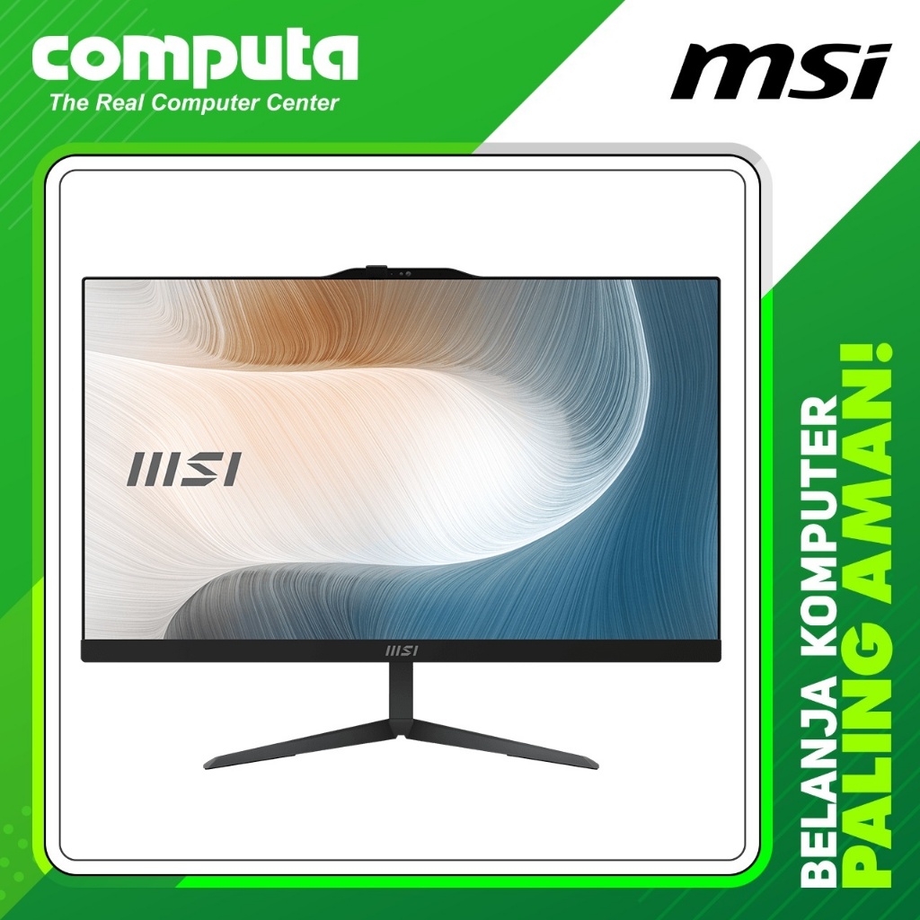 Jual MSI PC AIO MODERN AM242 12M-832ID 9S6-AE0711-1461 23.8" LED/CORE I7-1255U/8GB/512GB SSD ...