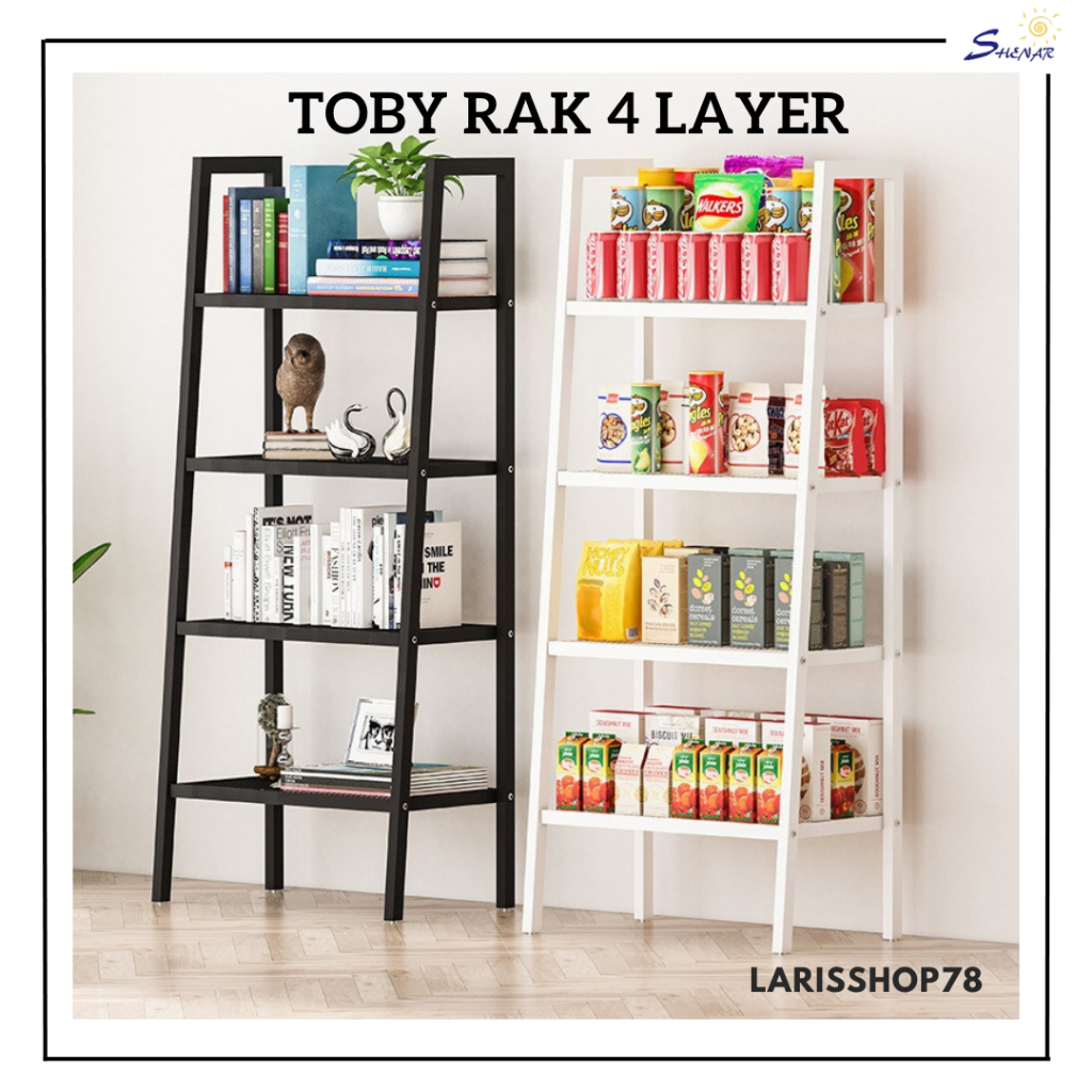 Jual RAK PENYIMPANAN BARANG SERBAGUNA BESI 4 TINGKAT STORAGE RACK ...