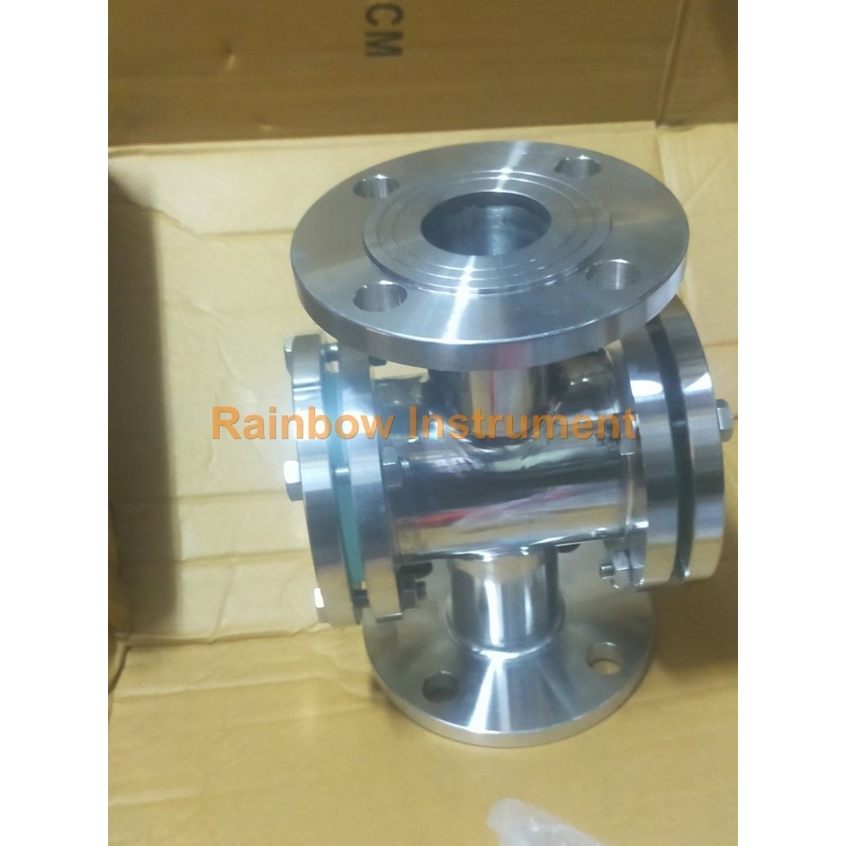 Jual Sight Glass Stainless Steel SS304 Double Window Flange JIS10K size ...