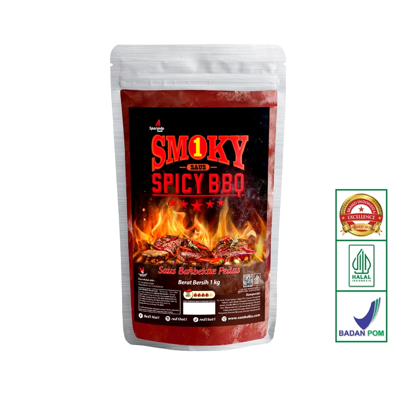 Jual SMOKY1 SPICY BBQ 1 kg (Saus BBQ) | Shopee Indonesia