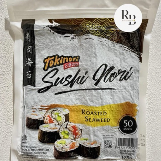 Jual SUSHI NORI VARIAN GRADE A / NORI SUSHI GIMBAB VARIASI / SUSHI NORI ...